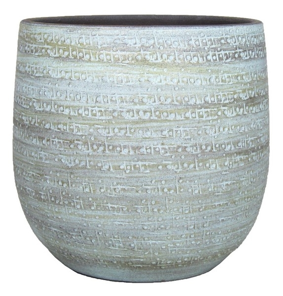 Floran Pot lars d36 h33cm blauw - TuinWereld