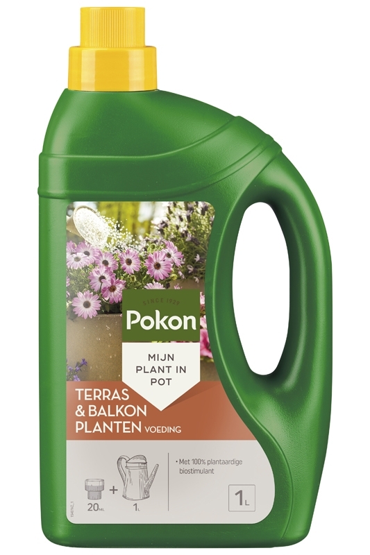 Pokon Terras & Balkon Planten Voeding 1000ml - TuinWereld