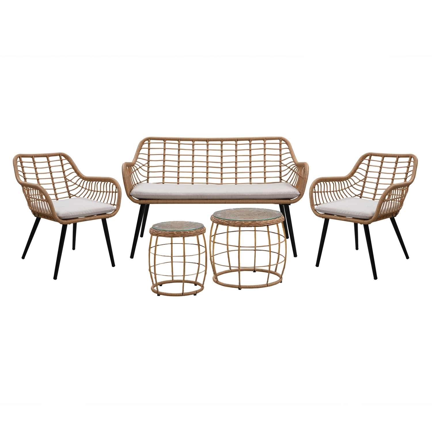 Royal Seasons COCOON Loungeset Naturel - TuinWereld